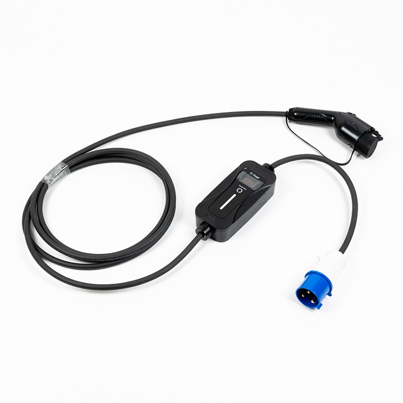 Factory Supply Portable EV Charger 6A-32A Mode 2 Charging Cable with 5 ...